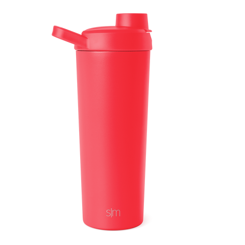 Rally Protein Shaker - 24oz - Radiate Red – Simple Modern Custom