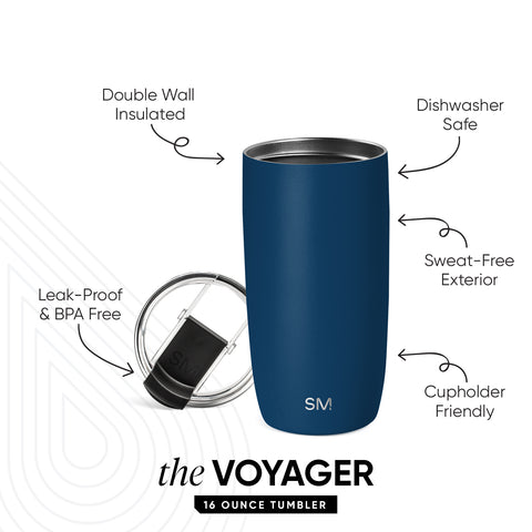 Voyager Travel Mug - 16oz - Slumberland – Simple Modern Custom