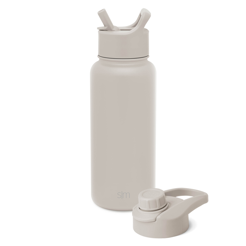 Summit Water Bottle - 32oz - Almond Birch – Simple Modern Custom