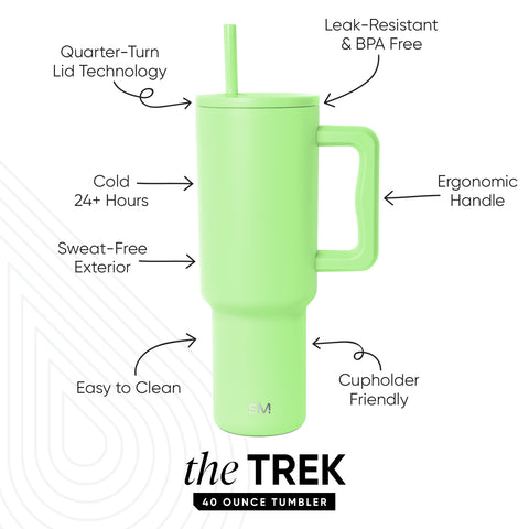 Trek Tumbler - 40oz - Baja – Simple Modern Custom