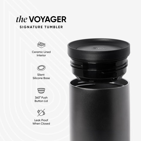 Voyager Tumbler - Signature - 16oz - Red Cottage Checkmate – Simple ...