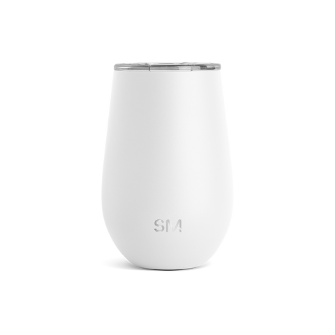 Spirit Wine Tumbler - 12oz - Winter White - M – Simple Modern Custom